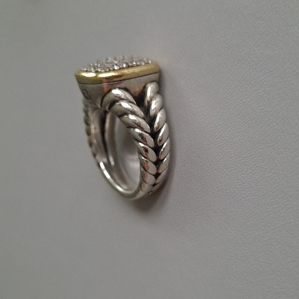 Authentic Vintage David Yurman Sterling Silver, 18k G… - Gem